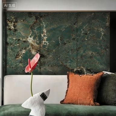 China PET Glossy Marble Bamboo Charcoal Board Veneer Marble Fiber Wall Panel Bamboo Charcoal  Board Bamboo Charcoal Solid Board for sale