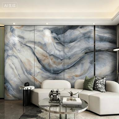 China PET Glossy Marble Bamboo Charcoal Board Veneer Marble Fiber Wall Panel Bamboo Charcoal  Board Bamboo Charcoal Solid Board for sale