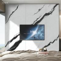 China PET Glossy Marble Bamboo Charcoal Board Veneer Marble Fiber Wall Panel Bamboo Charcoal  Board Bamboo Charcoal Solid Board for sale