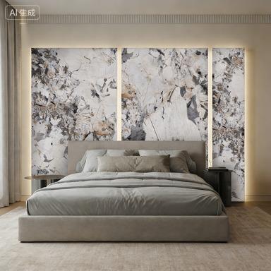 China PET Glossy Marble Bamboo Charcoal Board Veneer Marble Fiber Wall Panel Bamboo Charcoal  Board Bamboo Charcoal Solid Board for sale
