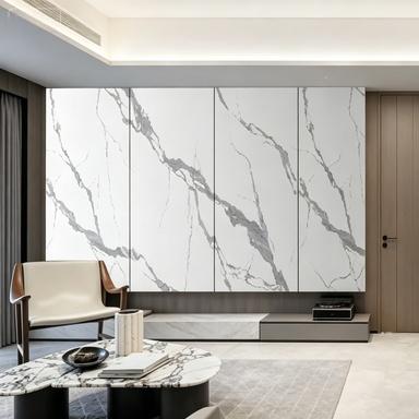 China Wearproof 2.8M Pvc Wall Panel Bedroom Design Customized Color Interior Pvc Cladding for sale