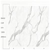 China Wearproof 2.8M Pvc Wall Panel Bedroom Design Customized Color Interior Pvc Cladding for sale