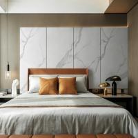 China Glossy 3D Wall Panel Fire Resistant 2440mm Pvc On Wall Design for sale