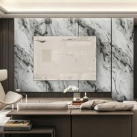 China 3D Hotels Pvc Shower Panels  Orion Gloss White 2400x1000x10mm Pvc Shower Wall Panel for sale