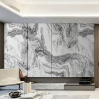 China Damask 3D Wall Panel  1.2M Upvc Interior Cladding 10mm Pvc Shower Panels for sale