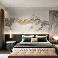 China High Hardness High Quality Glossy PVC Wall Panel Wear Resistant Interior Decoration for sale