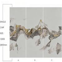 China High Hardness High Quality Glossy PVC Wall Panel Wear Resistant Interior Decoration for sale