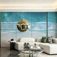 China High Gloss PET PVC Wall Cladding Premium Quality for Villa Hospital Office for sale