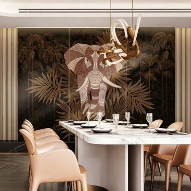 China High Gloss Durable PVC Wall Panel PET Material for Villa Hospital Office Decoration for sale