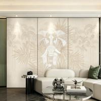 China Waterproof High Gloss PET PVC Wall Panel Premium Grade for Villa Hospital Office Use for sale