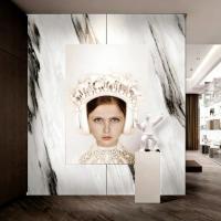 China High Gloss High Quality PVC Wall Panel Waterproof PET Material Wear Resistant for Villa Hospital Office for sale