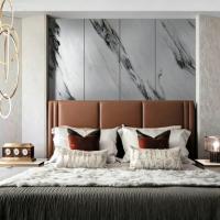 China High Gloss High Quality PVC Wall Panel Waterproof PET Material Wear Resistant for Villa Hospital Office for sale