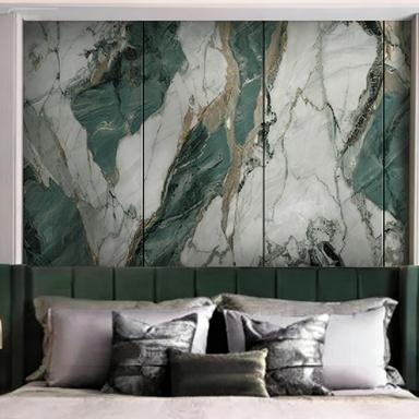 China Premium PET PVC Wall Panel High Gloss Wear Resistant Waterproof Interior Panel For Hospital & Office for sale