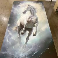 China Matte Finish Decorative PVC Wall Panel 2.6M 2.8M Pvc Marble Sheet Slab for sale