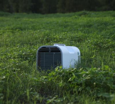 China 420W Quiet Small Air Conditioner 220V / 110V Air Conditioner For Outdoor Tent for sale