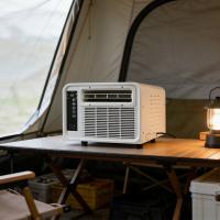 China 280W Mini Air Conditioner 2500BTU Small Desktop Air Conditioner Low Power for sale
