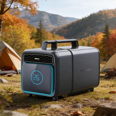 China Indoor / Outdoor Split Portable Air Conditioner 45 dB Portable Camping Air Conditioner for sale