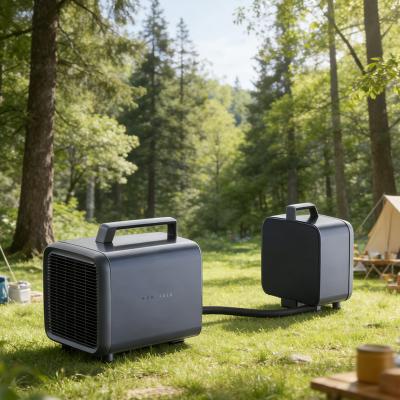 China Compact Portable Split AC ODM / OEM Tent Air Conditioners For Camping for sale