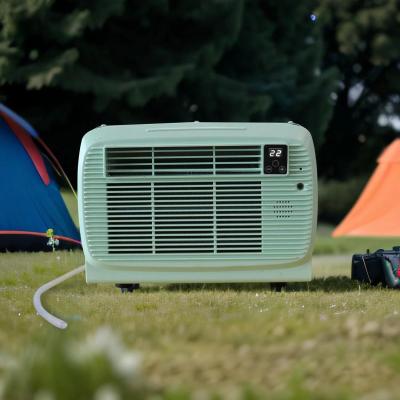 China Hot Sale AC 110V-240V Portable Mini Outdoor Camping Patio Air Conditioner for sale
