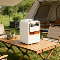 China Solar Powered Mini Spray Portable Small Space Cooling Air Conditioner for Pet Room for sale