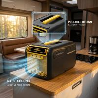 China New In Stock Model Functional Cooling Heating Air Conditioner For Use In Cars And RVs for sale