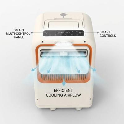 China 12V 24V Mini Car Mist Air Conditioner , Long-Distance Spraying Portable Mist Cooler for sale