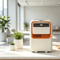 China 2200 BTU Portable Air Conditioner with Misting Function and Lightweight Design for Outdoor Use for sale