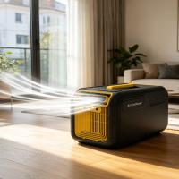 China Mini Portable AC Air Conditioner Powder Cooling Adjustment Modes For Indoor Outdoor Use for sale
