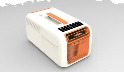 China Solar Panel Compressor Cooling Portable Air Conditioner Voice Control Long Wind 3M for sale