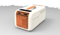 China Solar Panel Compressor Cooling Portable Air Conditioner Voice Control Long Wind 3M for sale