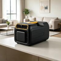 China Easy Setup Portable Air Conditioner 4800BTU Real Compressor No Drain For Container for sale