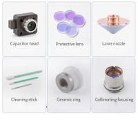 China D28 D32 Raytool Wsx Precitec Ospri Bocu Fiber Cutting Machine Head Laser Cutting Nozzle for sale