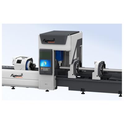 China Advanced Technology HIWIN Guiderail Tube Laser Cutting Machine with Weight of 2100 KG for sale