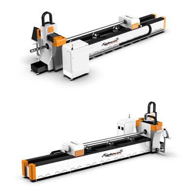 China Fast Cutting Tube Pipe Fiber Laser Cutting Machine with 120r/min Chuck Rated Speed for sale