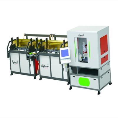 China Fiber Laser Cutting Machine for Steel Pipe Tube 1kw 2kw 3kw With Rotary Device for sale