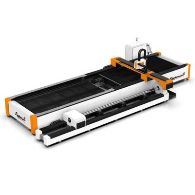 China Yaskawa Servo Motor Technology Fiber Laser Cutter 1500W for Tube and Sheet Cutting for sale