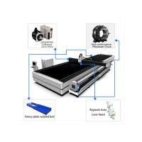 China Low Maintenance Laser Cut Metal Tube Aluminium Fiber Cutting Machine with Rotary Cutter for sale