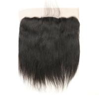 China 100 Unprocessed Straight Lace Frontal Closure Raw Human Hair No Shedding for sale