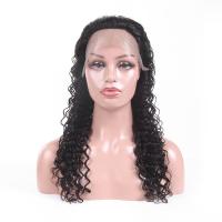 China Healthy Human Full Lace Wigs With Baby Hair Without Chemical Processed for sale