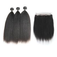 China Healthy 360 Lace Frontal Closure , 360 Lace Frontal Full Wig Kinky Straight for sale