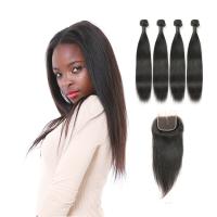 China Genuine Raw Indian Remy Human Hair Extension Weave No Synthetic Hair for sale