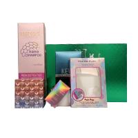 China Custom Cosmetic Packaging Boxes with CMYK Printing | Eco-friendly Cardboard Mask Boxes in Custom Sizes 7-15 Day Delivery for sale