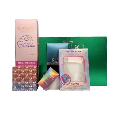 China Custom Cosmetic Packaging Boxes with CMYK Printing | Eco-friendly Cardboard Mask Boxes in Custom Sizes 7-15 Day Delivery for sale