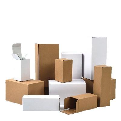 China Custom White Cardboard Cosmetic Packaging Box with Kraft Paper Material and ±0.5mm Die-Cutting Accuracy for sale