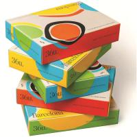 China Custom Corrugated Folding Boxes with Color Printing - White Cardboard/Kraft Paper Packaging Solutions for sale
