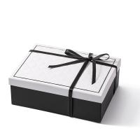 China Custom One-Piece Foldable Gift Box Set with Satin Ribbons - Multiple Sizes Available for Jewelry and Luxury Packaging for sale