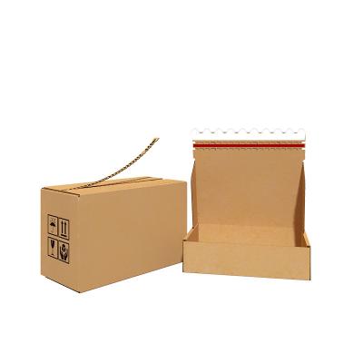 China Custom Zippered Cardboard Packaging Box 13×8×9cm & 21×11×14cm with Tear-Off Strip and Reusable Zipper Closure for sale