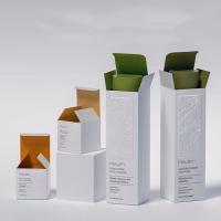 China Custom White Cosmetic Packaging Boxes for Body Wash & Shampoo - Cardboard/Kraft Paper with Logo Printing for sale