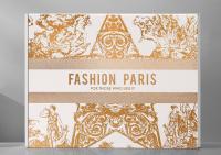 China Custom White Corrugated Gift Boxes with Gold Foil Stamping - Custom Sizes Available for Luxury Garment Shipping for sale