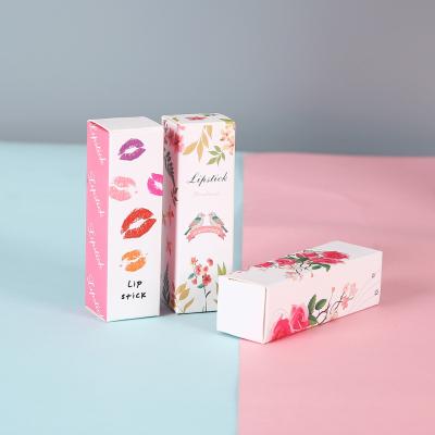 China Custom 8.5cm Lipstick Packaging Box with Glossy/Matte Finish and Logo Printing Options for sale